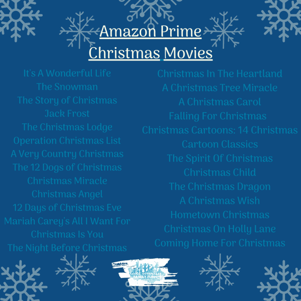 30 Best Christmas Movies Guide! • Lake Country Family Fun